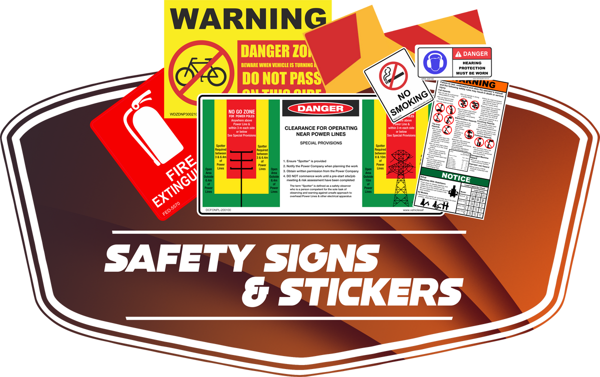 Safety Signs & Stickers – Tagged "Safety Decals"– Vehicle Safe