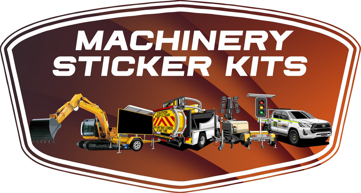 Machinery Sticker Kits – Vehicle Safe