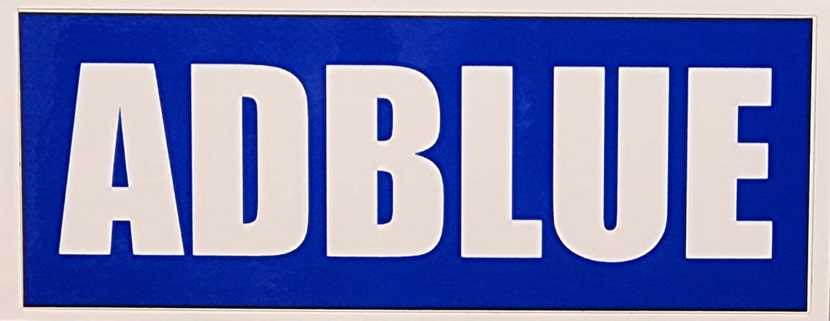 Adblue Decal - 105mm x 40mm – Vehicle Safe