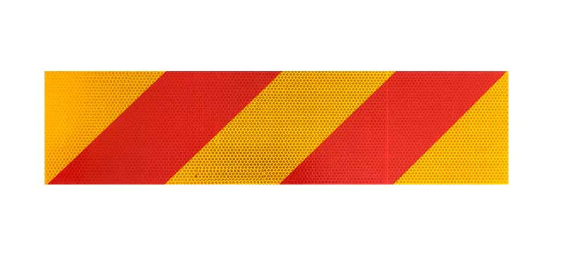 Left Rear Marker Decal Chevron 400mm x 100mm – Vehicle Safe